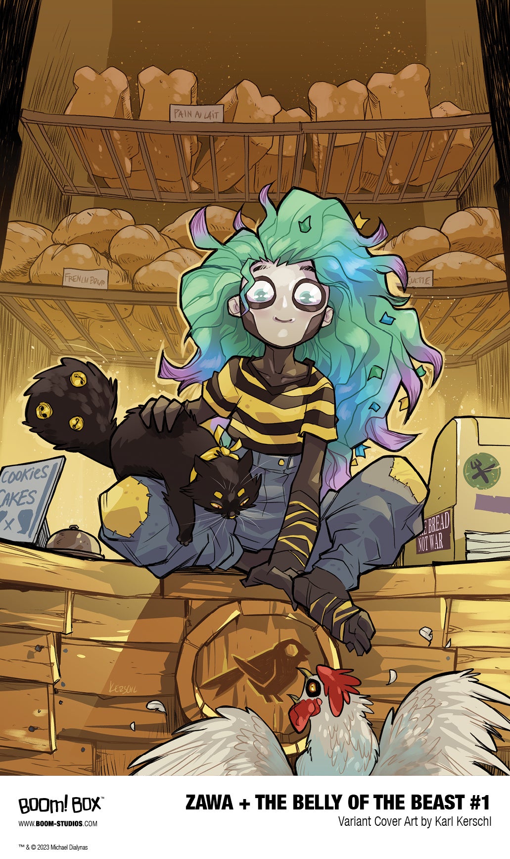 ZAWA + THE BELLY OF THE BEAST #1 First Look - BOOM! Studios