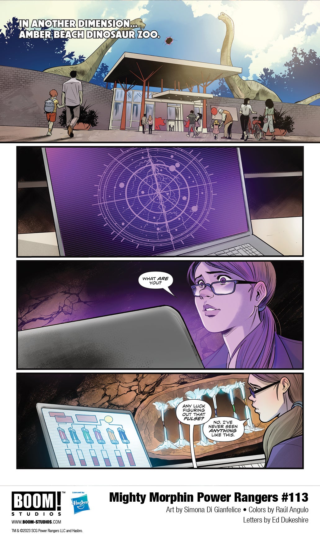 MIGHTY MORPHIN POWER RANGERS #113 First Look - BOOM! Studios