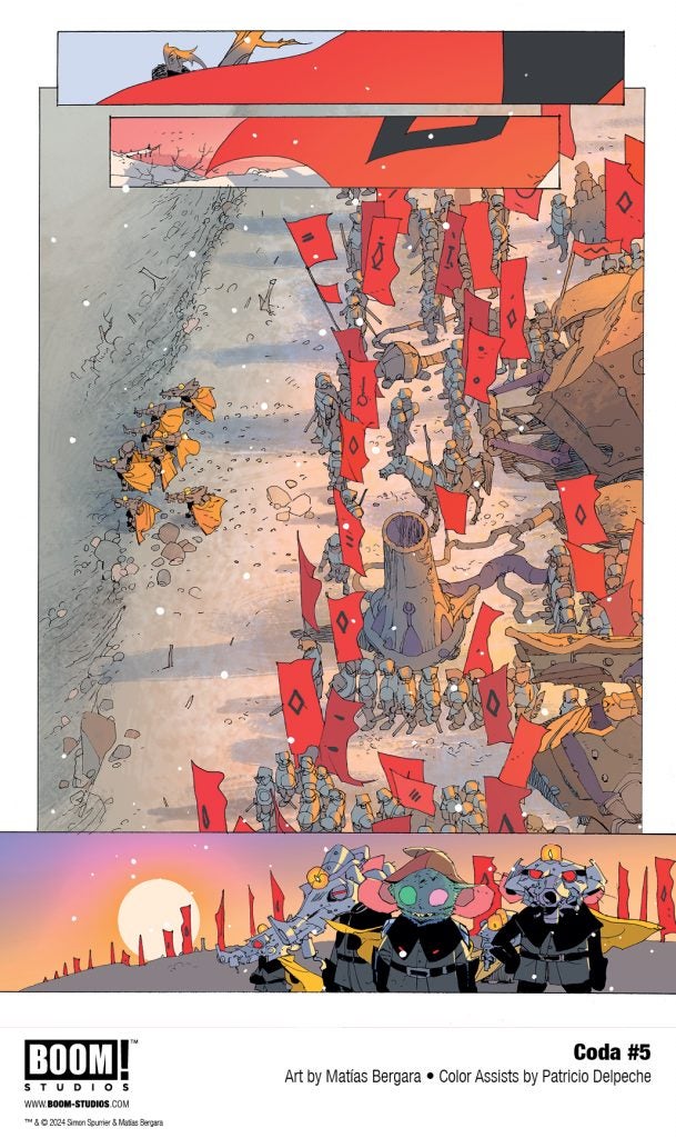 CODA #5 First Look - BOOM! Studios