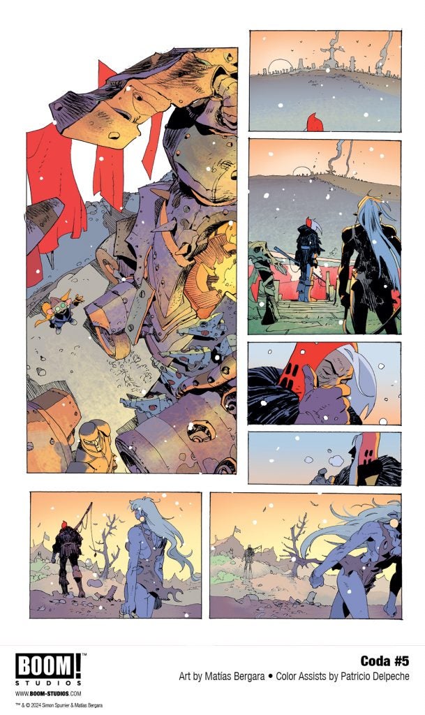 CODA #5 First Look - BOOM! Studios