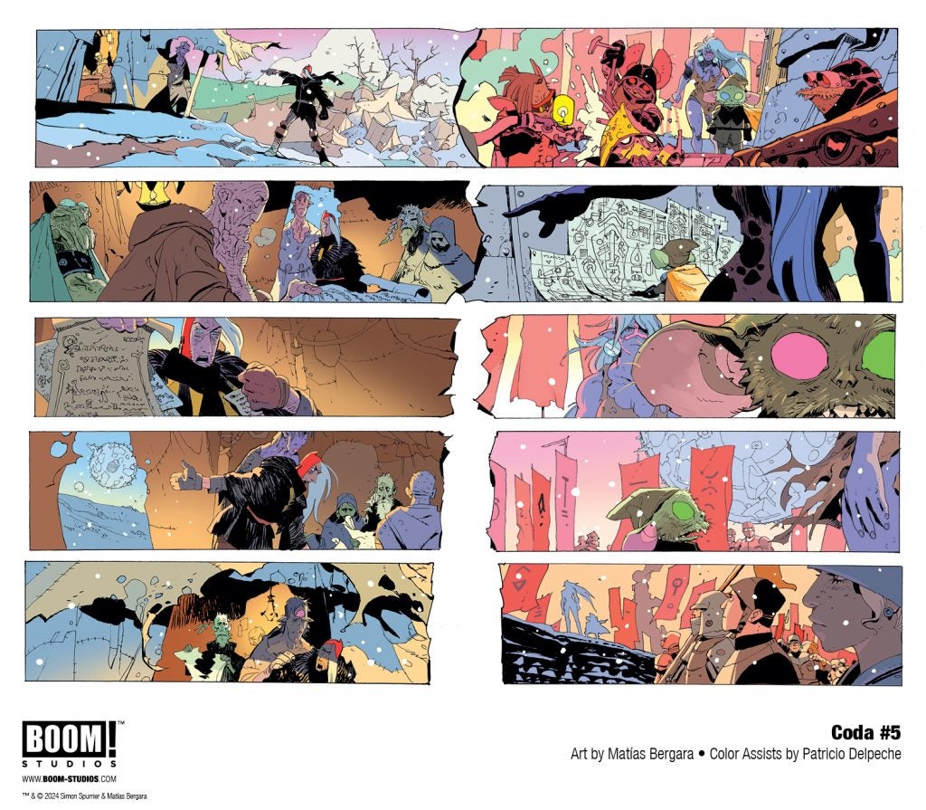 CODA #5 First Look - BOOM! Studios