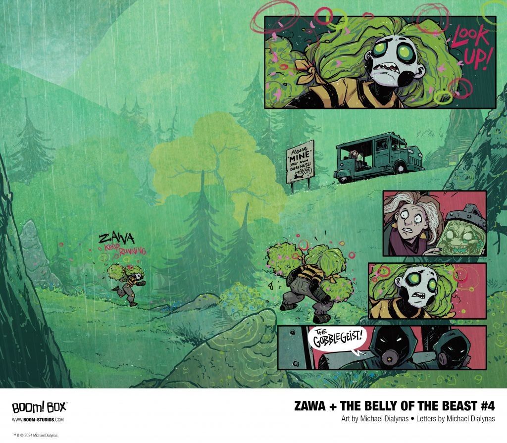 ZAWA + THE BELLY OF THE BEAST #4 First Look - BOOM! Studios