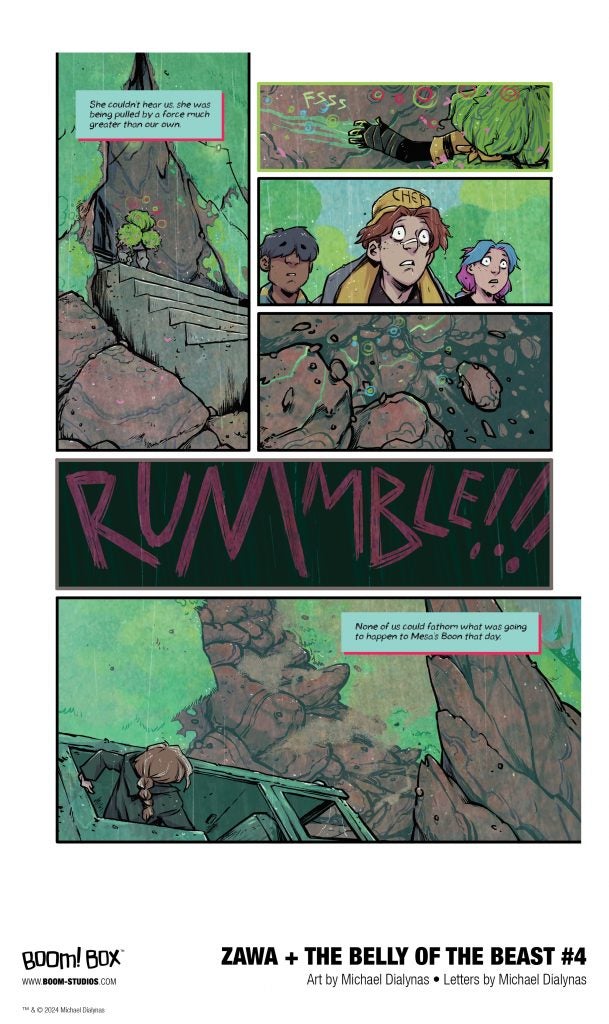 ZAWA + THE BELLY OF THE BEAST #4 First Look - BOOM! Studios