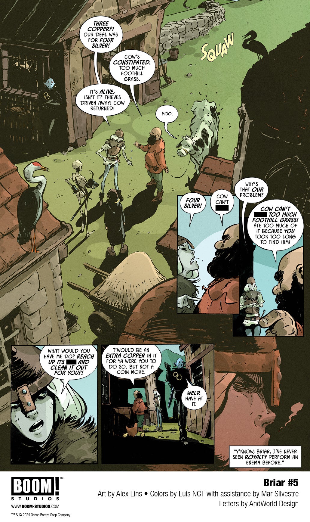 BRIAR #5 Announcement - BOOM! Studios