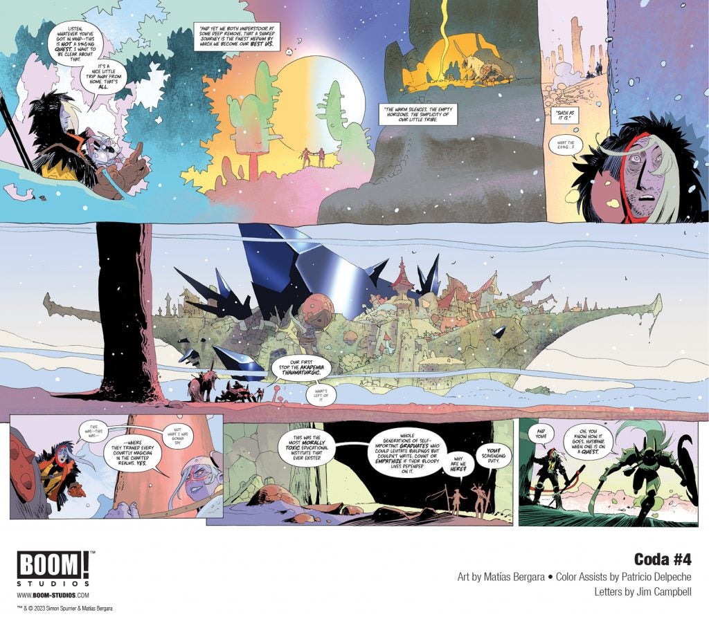 CODA #4 First Look - BOOM! Studios