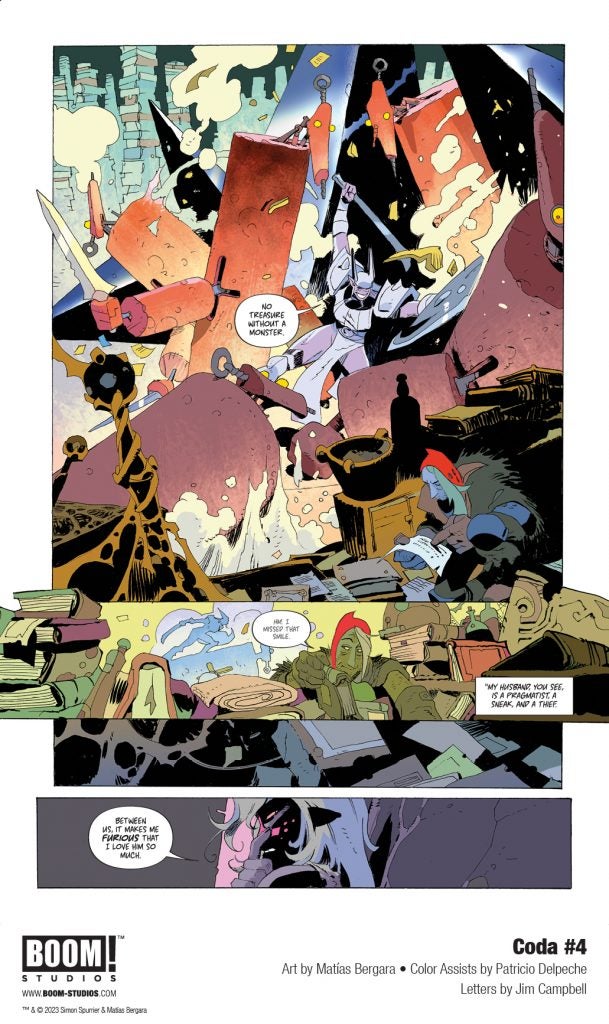 CODA #4 First Look - BOOM! Studios
