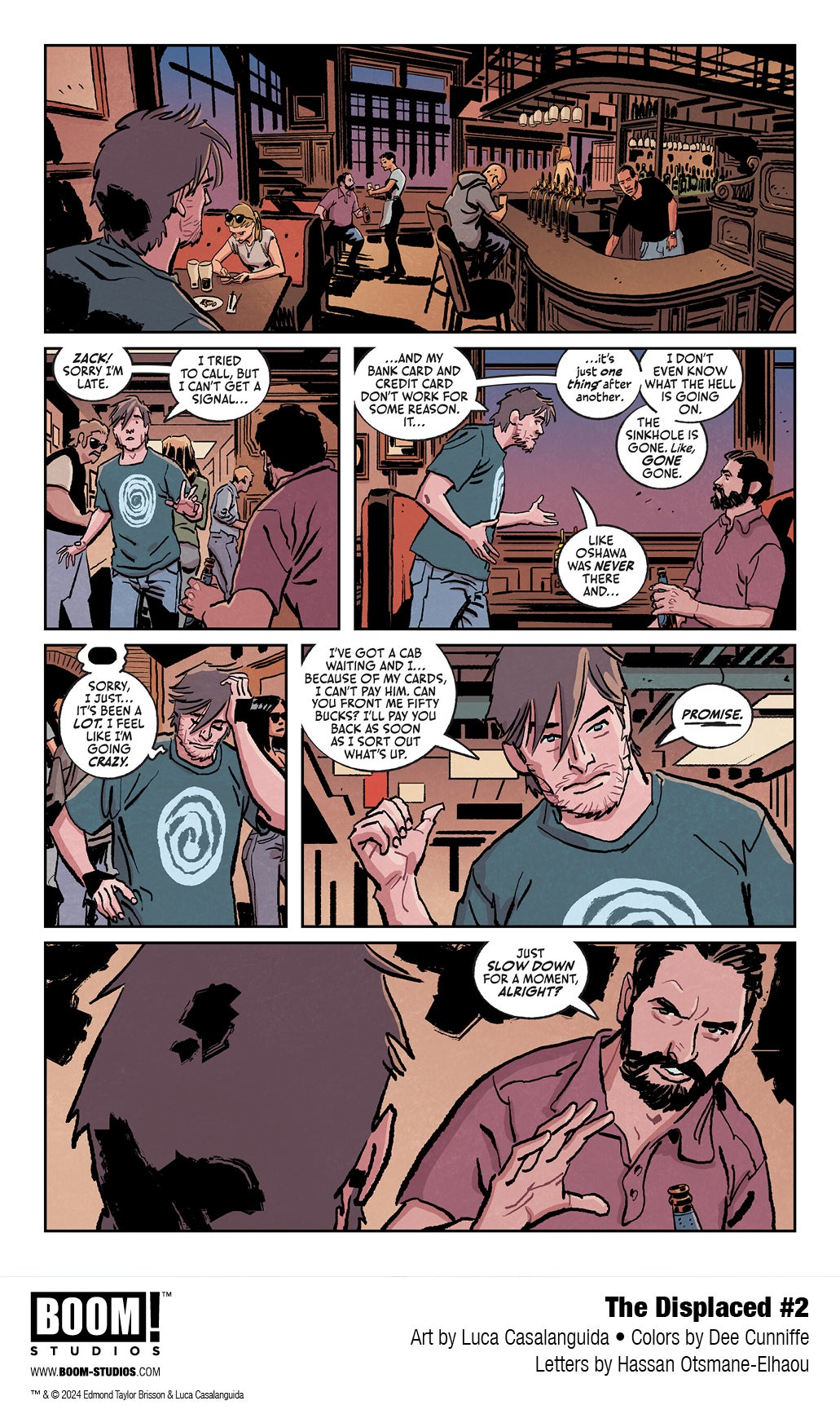 THE DISPLACED #2 First Look - BOOM! Studios