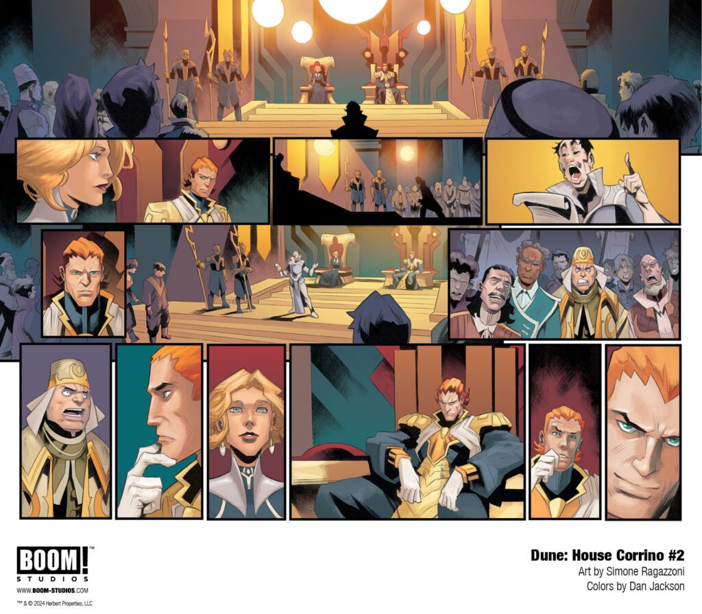 DUNE: HOUSE CORRINO #2 First Look - BOOM! Studios