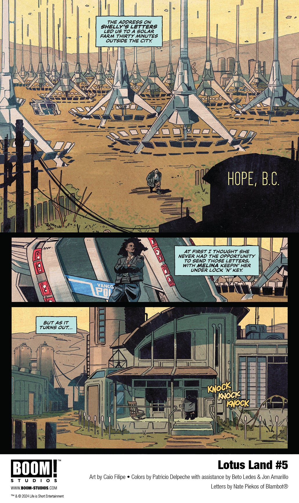 LOTUS LAND #5 First Look - BOOM! Studios
