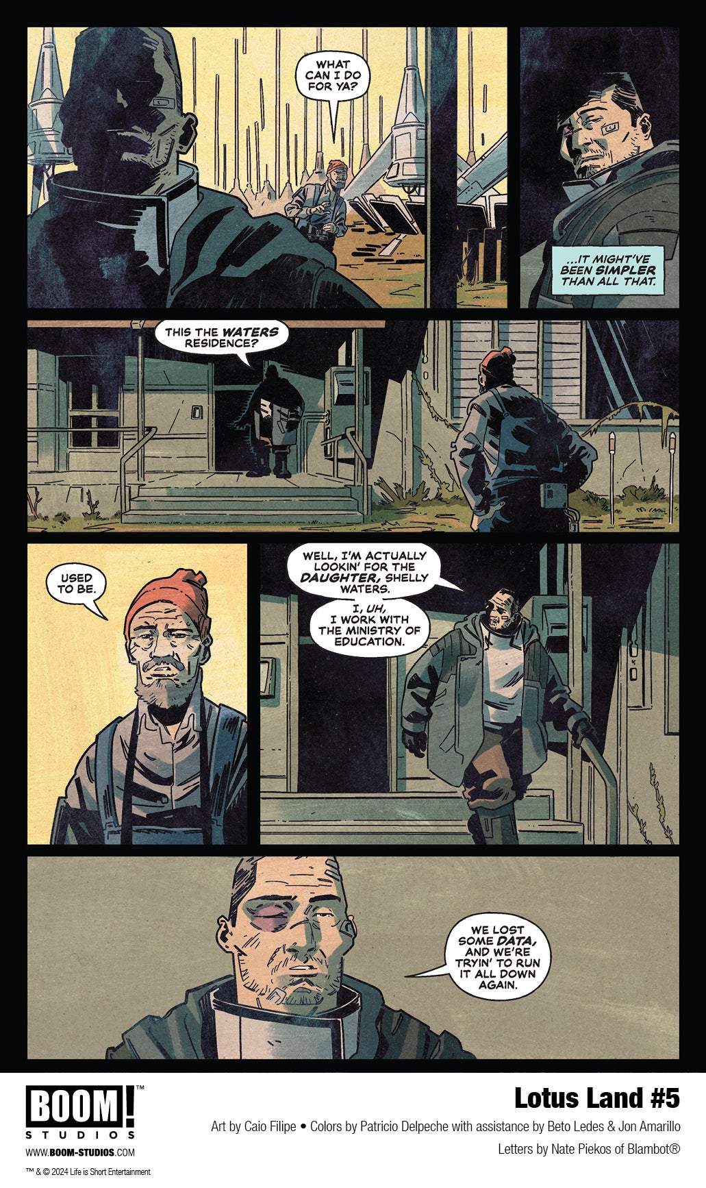 LOTUS LAND #5 First Look - BOOM! Studios