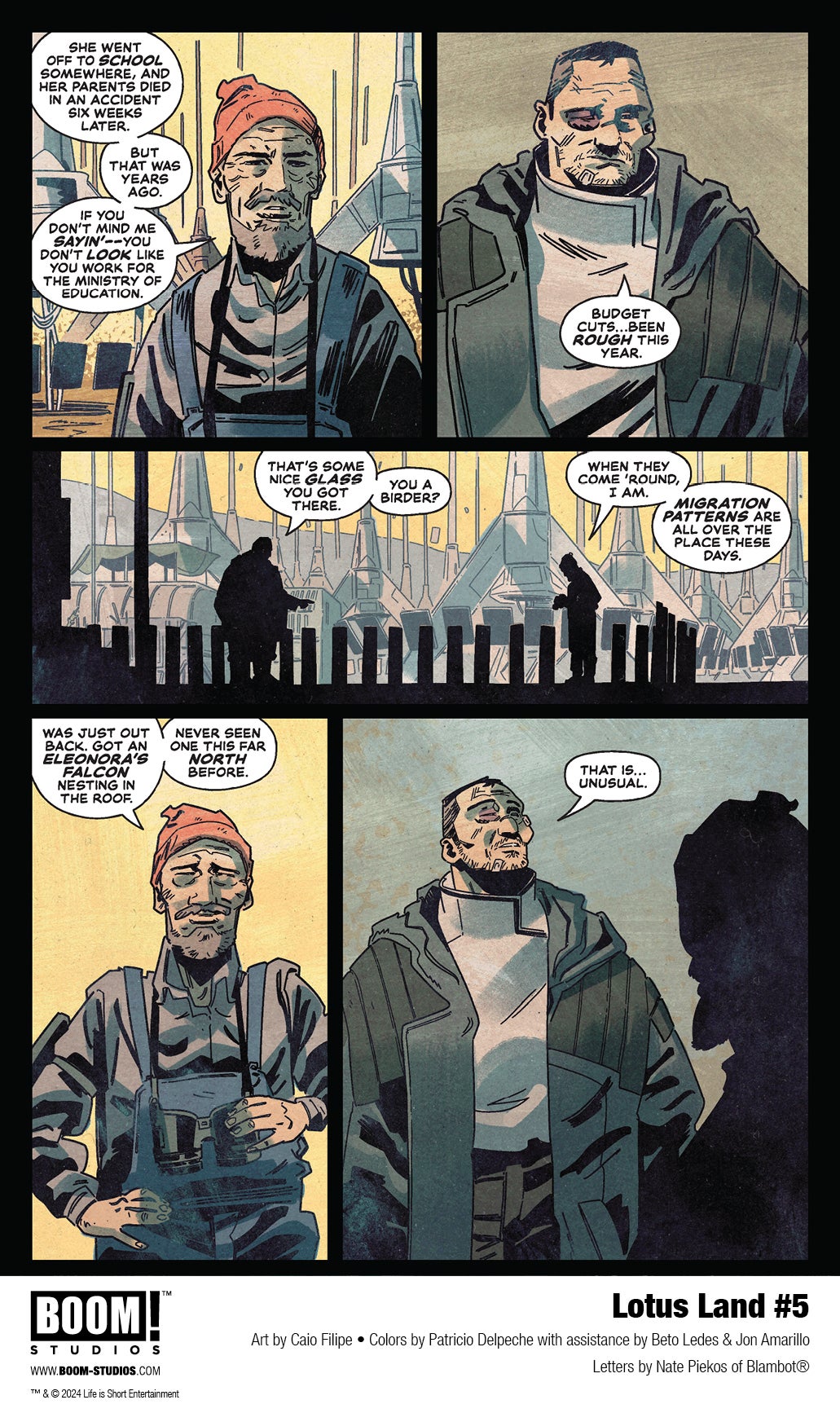 LOTUS LAND #5 First Look - BOOM! Studios