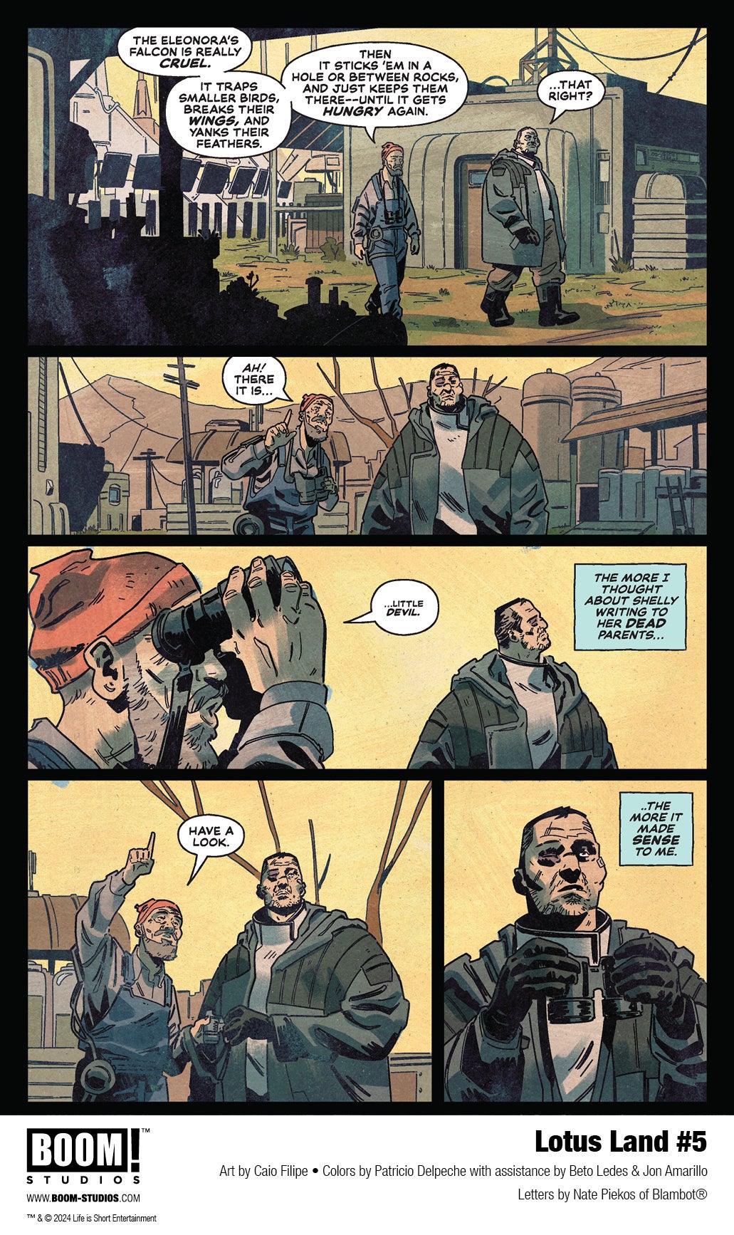 LOTUS LAND #5 First Look - BOOM! Studios