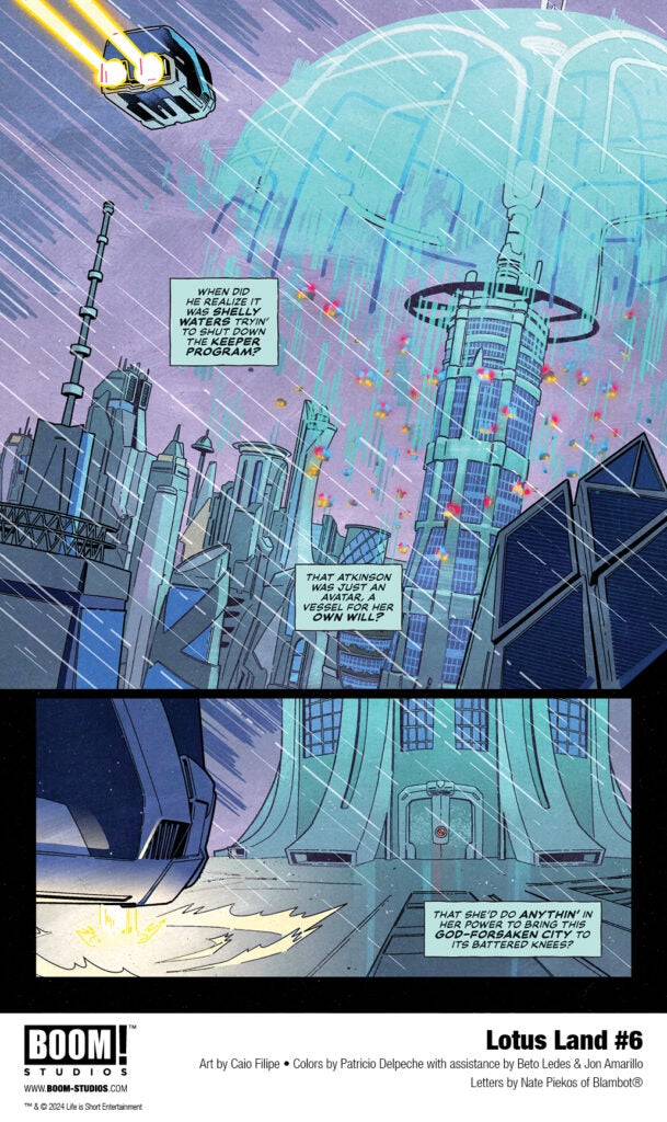 LOTUS LAND #6 First Look - BOOM! Studios