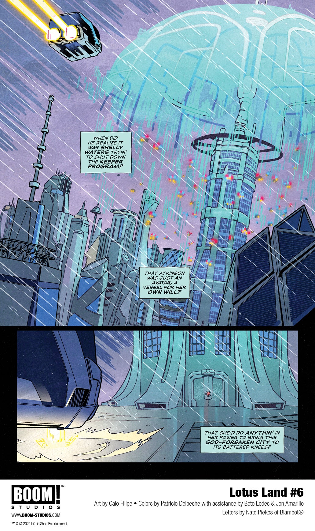 LOTUS LAND #6 First Look - BOOM! Studios