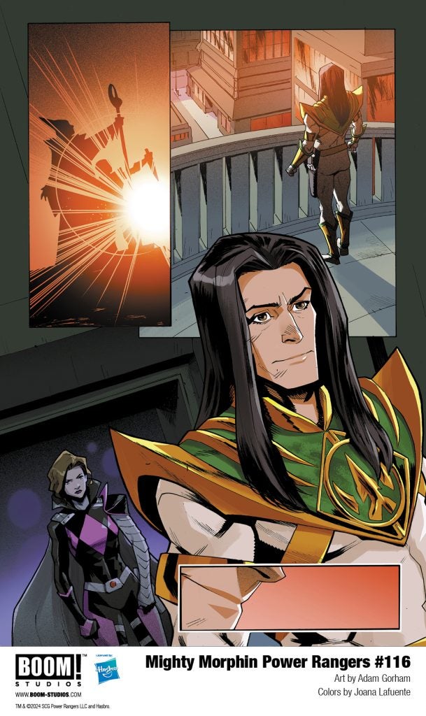 MMPR #116 & PRU: THE MORPHIN MASTERS #1 First Look - BOOM! Studios