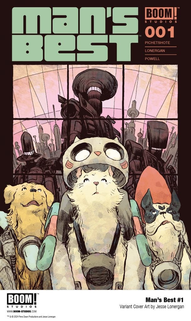 MAN'S BEST #1 First Look - BOOM! Studios