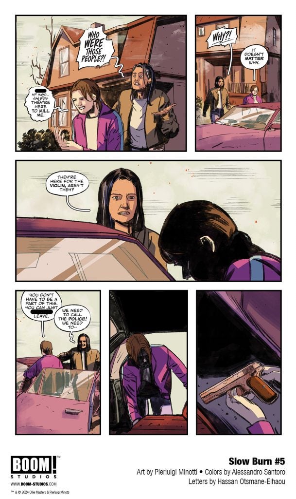 SLOW BURN #5 First Look - BOOM! Studios