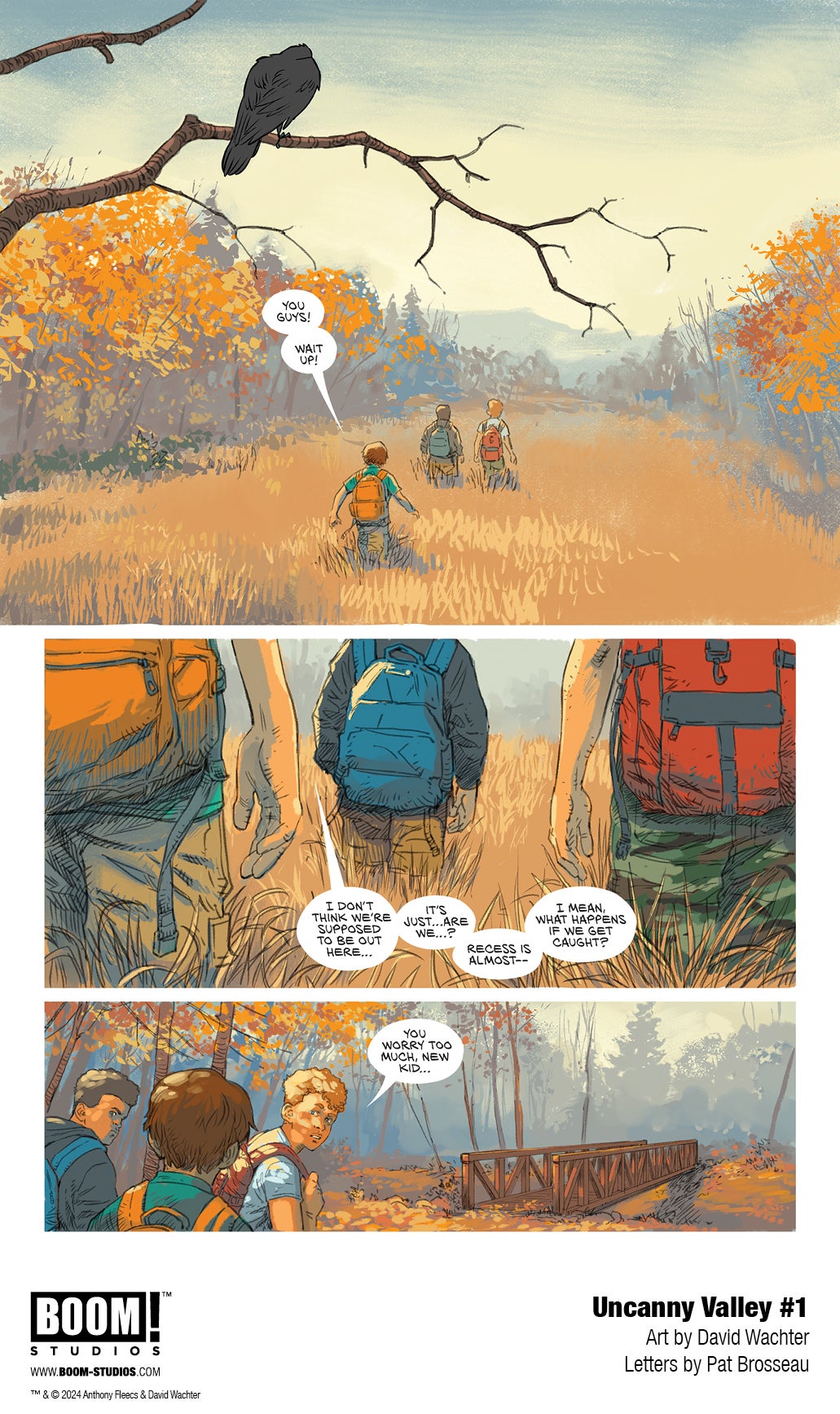 UNCANNY VALLEY #1 First Look - BOOM! Studios