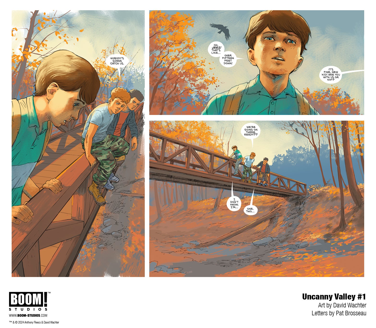 UNCANNY VALLEY #1 First Look - BOOM! Studios