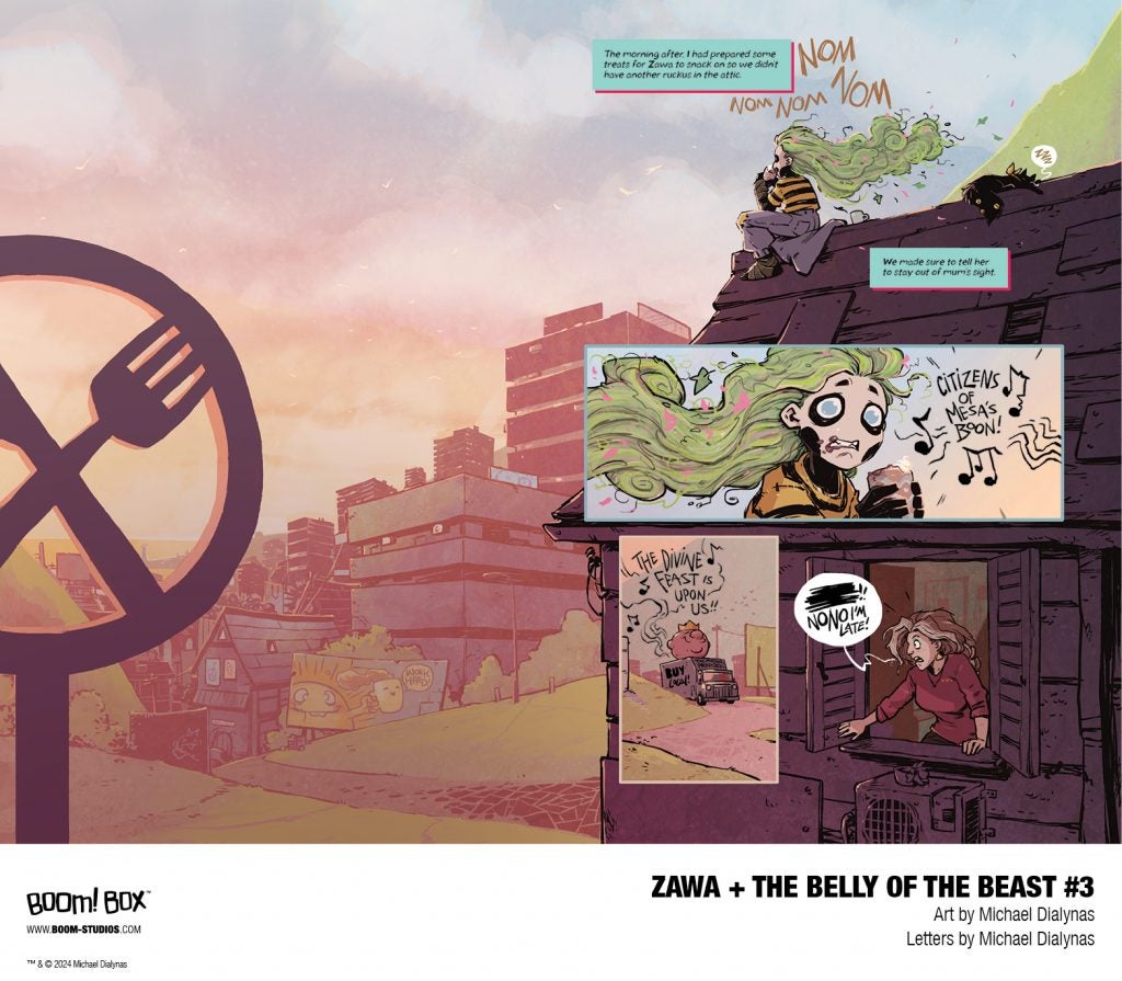 ZAWA + THE BELLY OF THE BEAST #3 First Look - BOOM! Studios