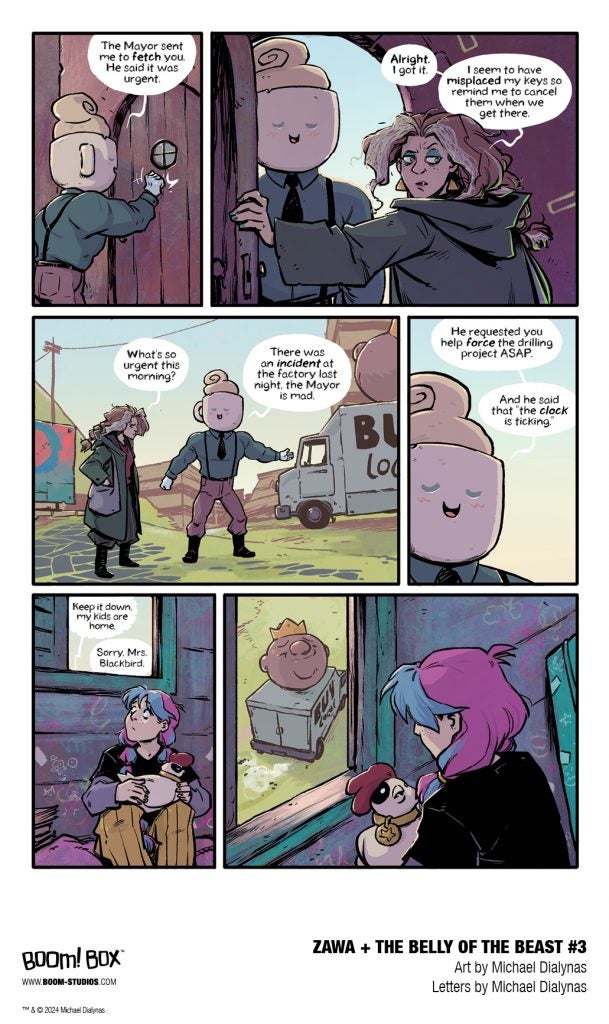 ZAWA + THE BELLY OF THE BEAST #3 First Look - BOOM! Studios