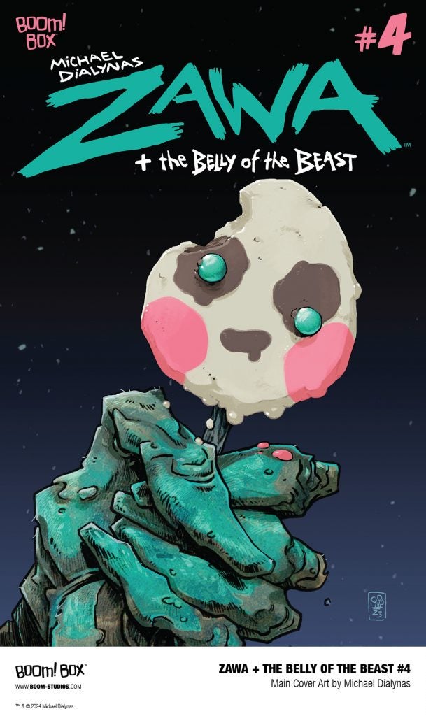 ZAWA + THE BELLY OF THE BEAST #4 First Look - BOOM! Studios