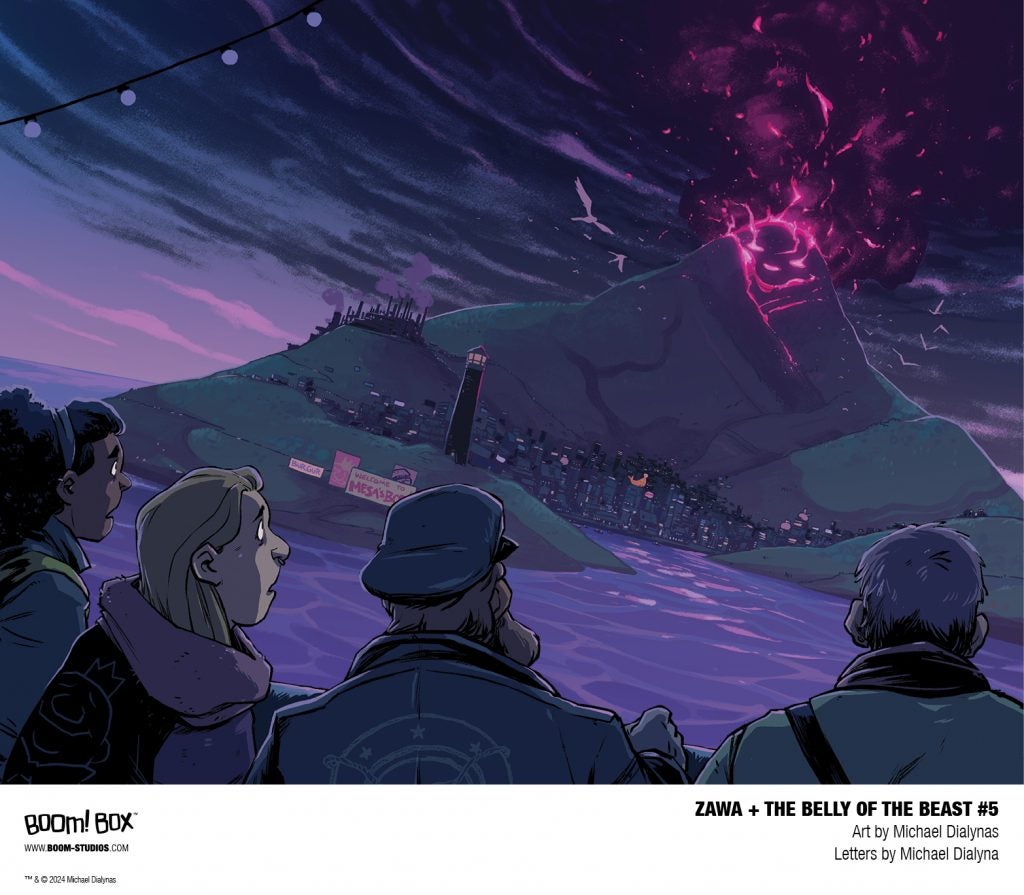 ZAWA + THE BELLY OF THE BEAST #5 First Look - BOOM! Studios