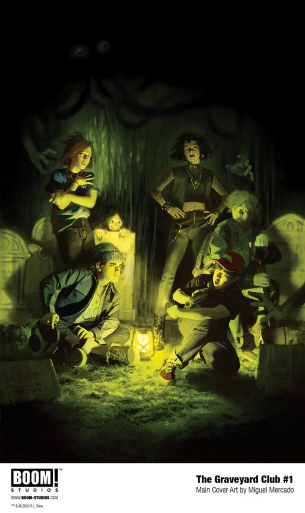 THE GRAVEYARD CLUB Announcement - BOOM! Studios