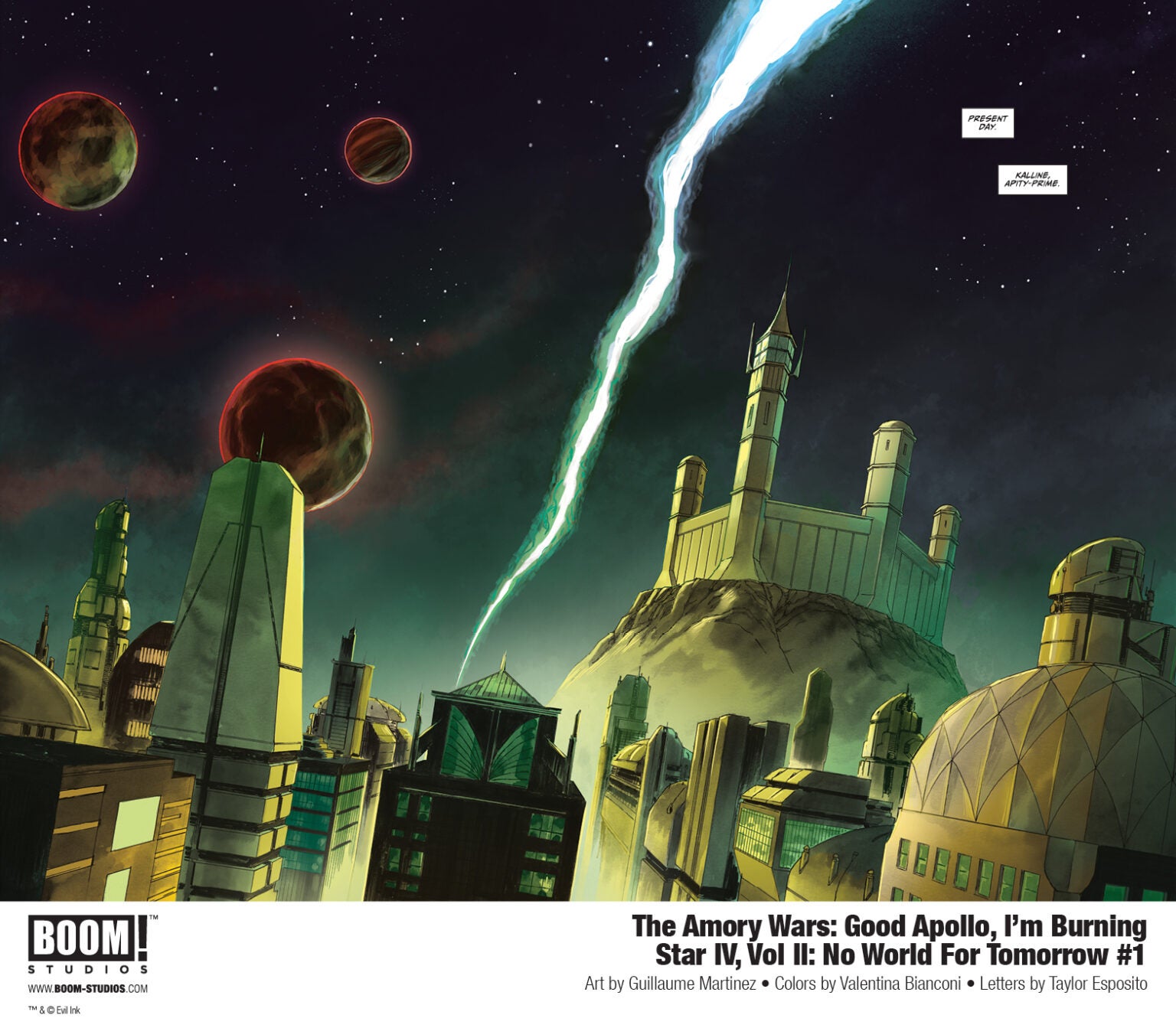 AMORY WARS: NO WORLD FOR TOMORROW #1 First Look - BOOM! Studios