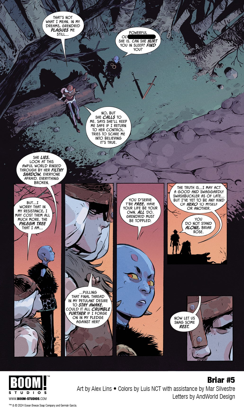 BRIAR #5 First Look - BOOM! Studios