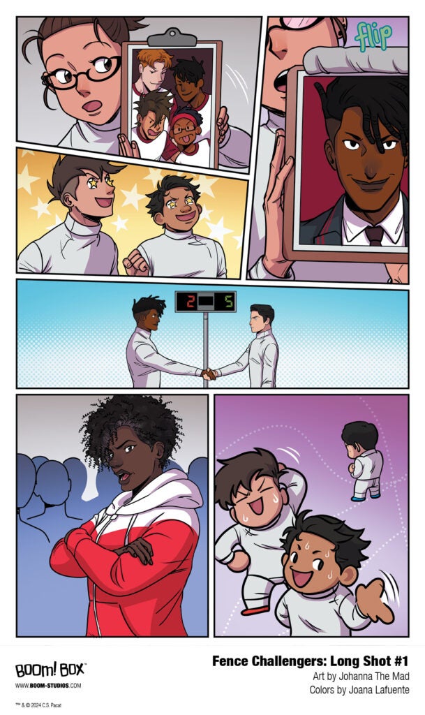 FENCE CHALLENGERS: LONG SHOT Announcement - BOOM! Studios