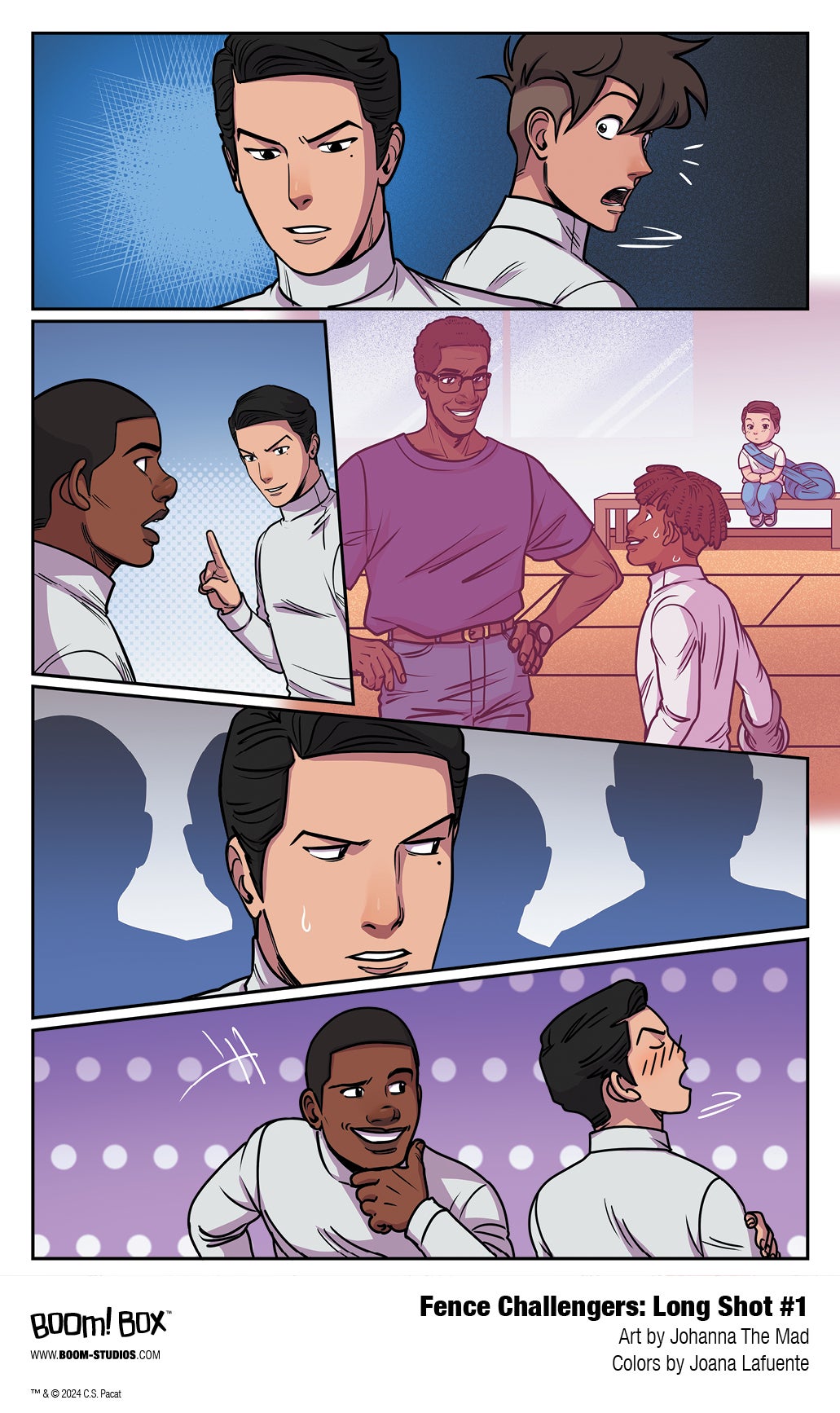 FENCE CHALLENGERS: LONG SHOT Announcement - BOOM! Studios