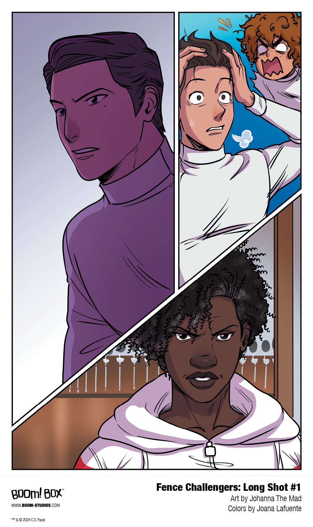 FENCE CHALLENGERS: LONG SHOT Announcement - BOOM! Studios