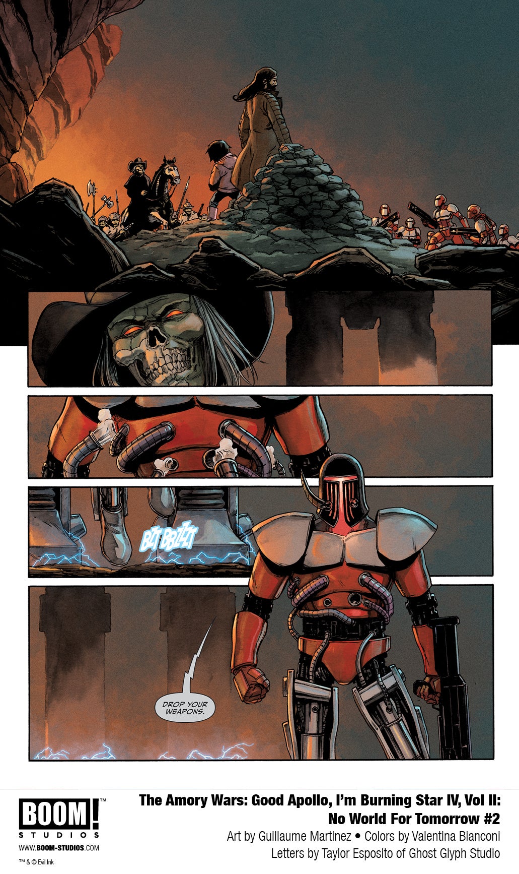 THE AMORY WARS: NO WORLD FOR TOMORROW #2 First Look - BOOM! Studios