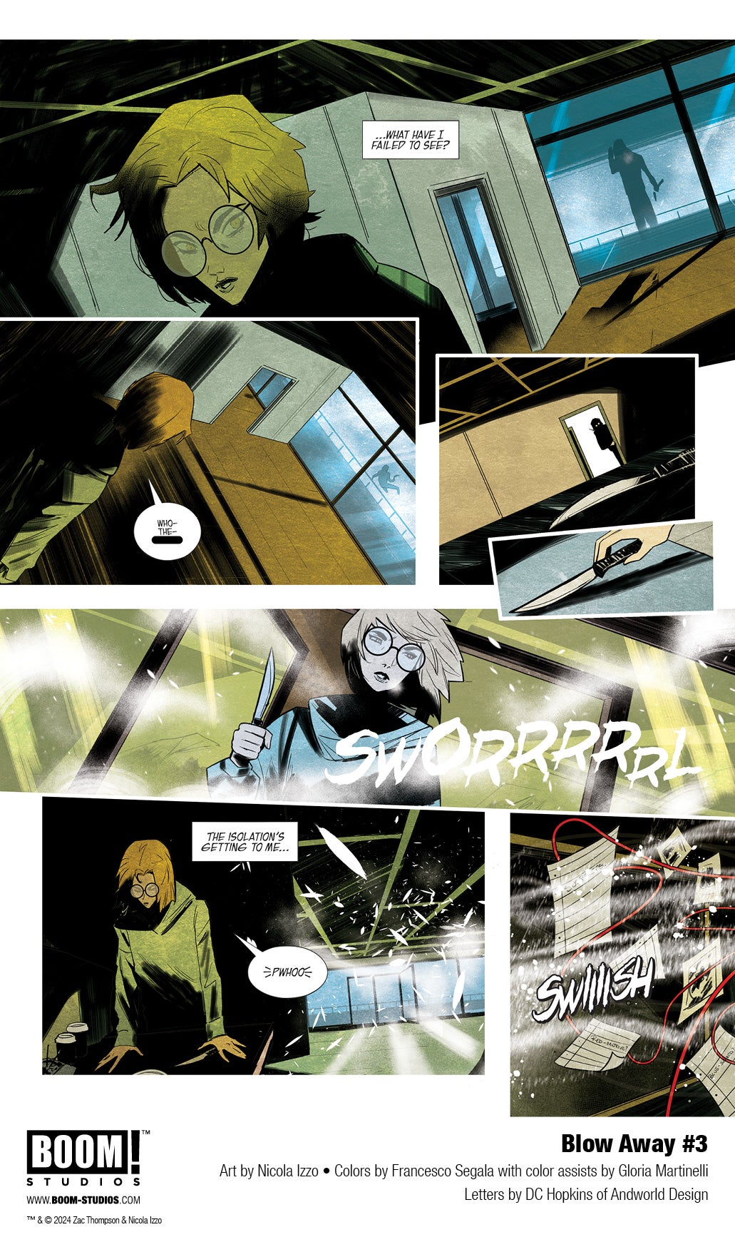 BLOW AWAY #3 First Look - BOOM! Studios
