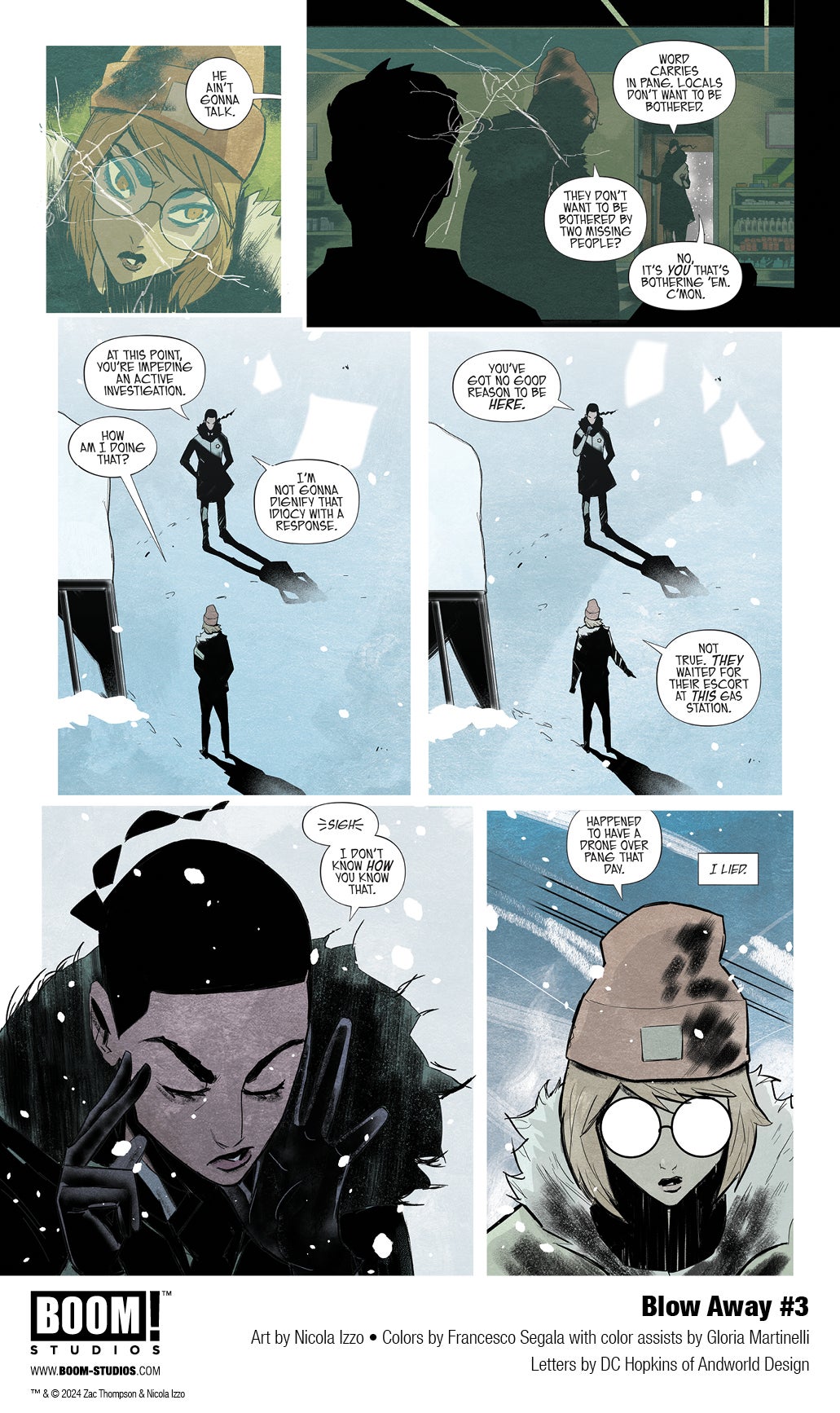 BLOW AWAY #3 First Look - BOOM! Studios