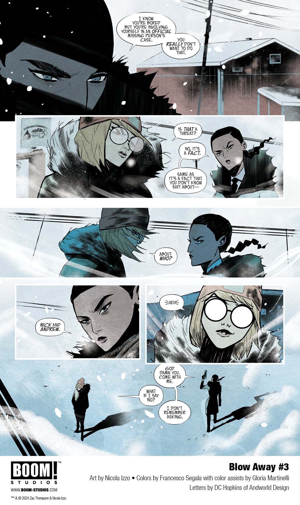 BLOW AWAY #3 First Look - BOOM! Studios