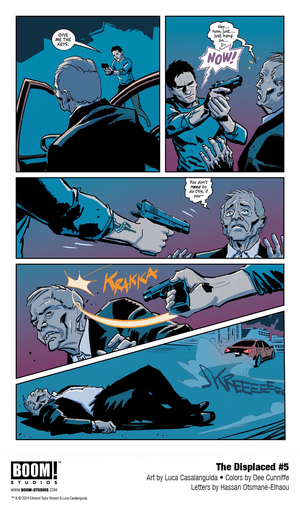 THE DISPLACED #5 First Look - BOOM! Studios