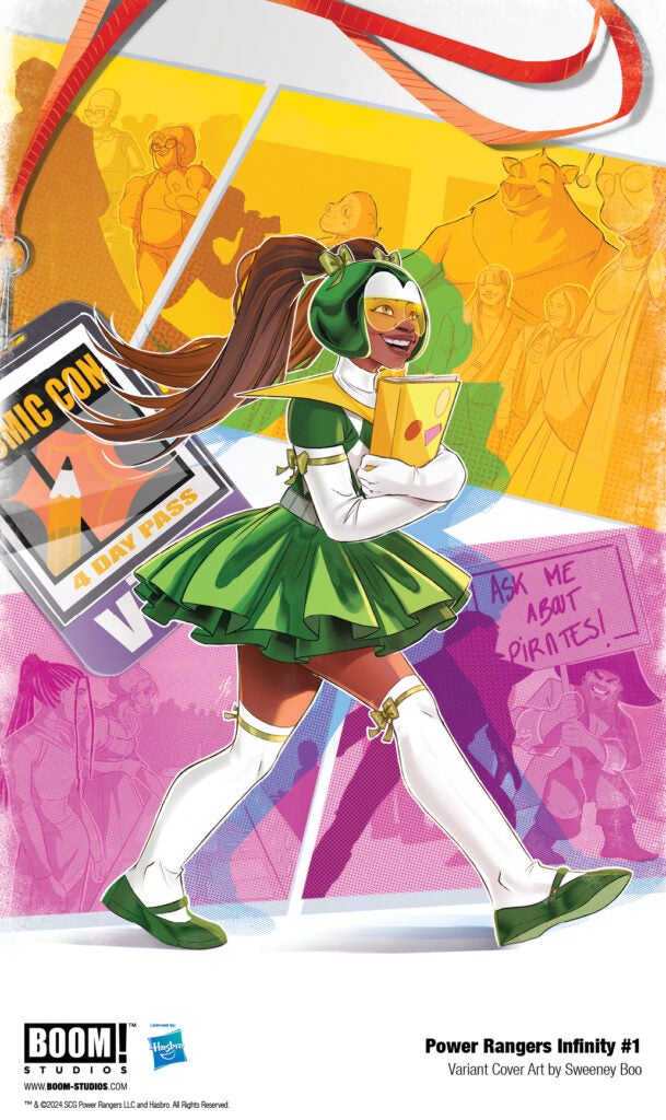 POWER RANGERS INFINITY #1 Announcement - BOOM! Studios