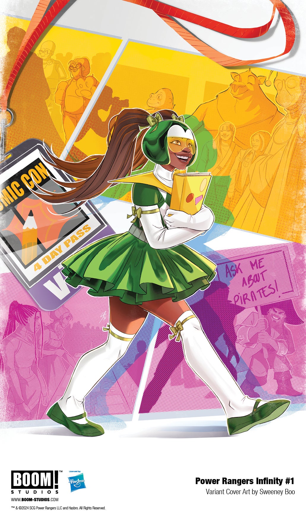 POWER RANGERS INFINITY #1 Announcement - BOOM! Studios