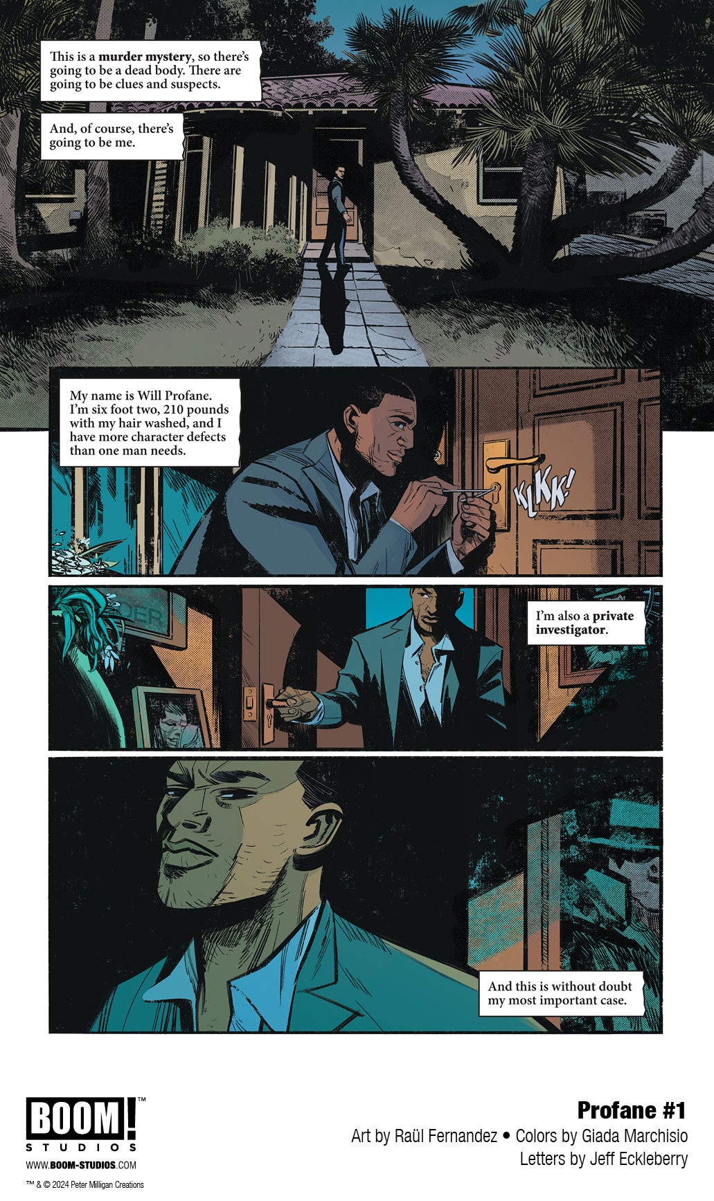 PROFANE #1 First Look - BOOM! Studios