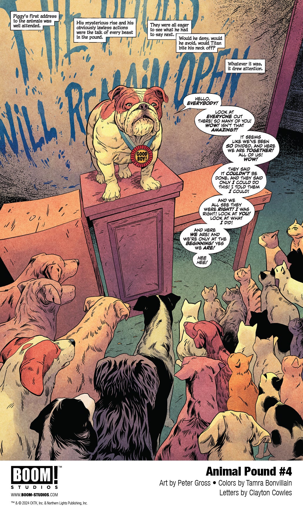 ANIMAL POUND #4 First Look - BOOM! Studios