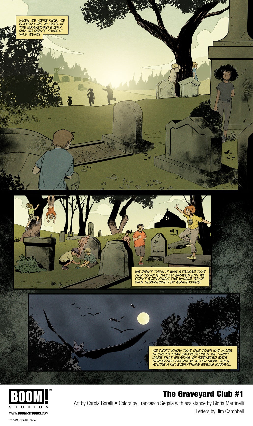 THE GRAVEYARD CLUB #1 First Look - BOOM! Studios