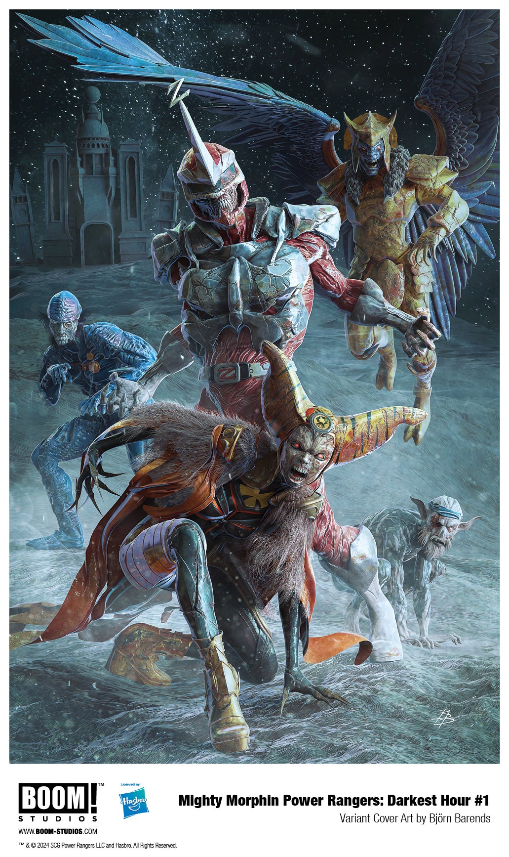 MIGHTY MORPHIN POWER RANGERS: DARKEST HOUR #1 First Look - BOOM! Studios