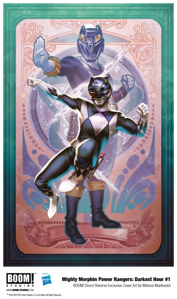 MIGHTY MORPHIN POWER RANGERS: DARKEST HOUR #1 First Look - BOOM! Studios