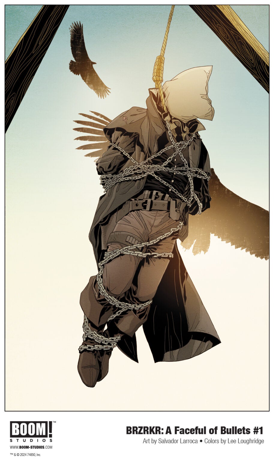 BRZRKR: A FACEFUL OF BULLETS #1 First Look - BOOM! Studios