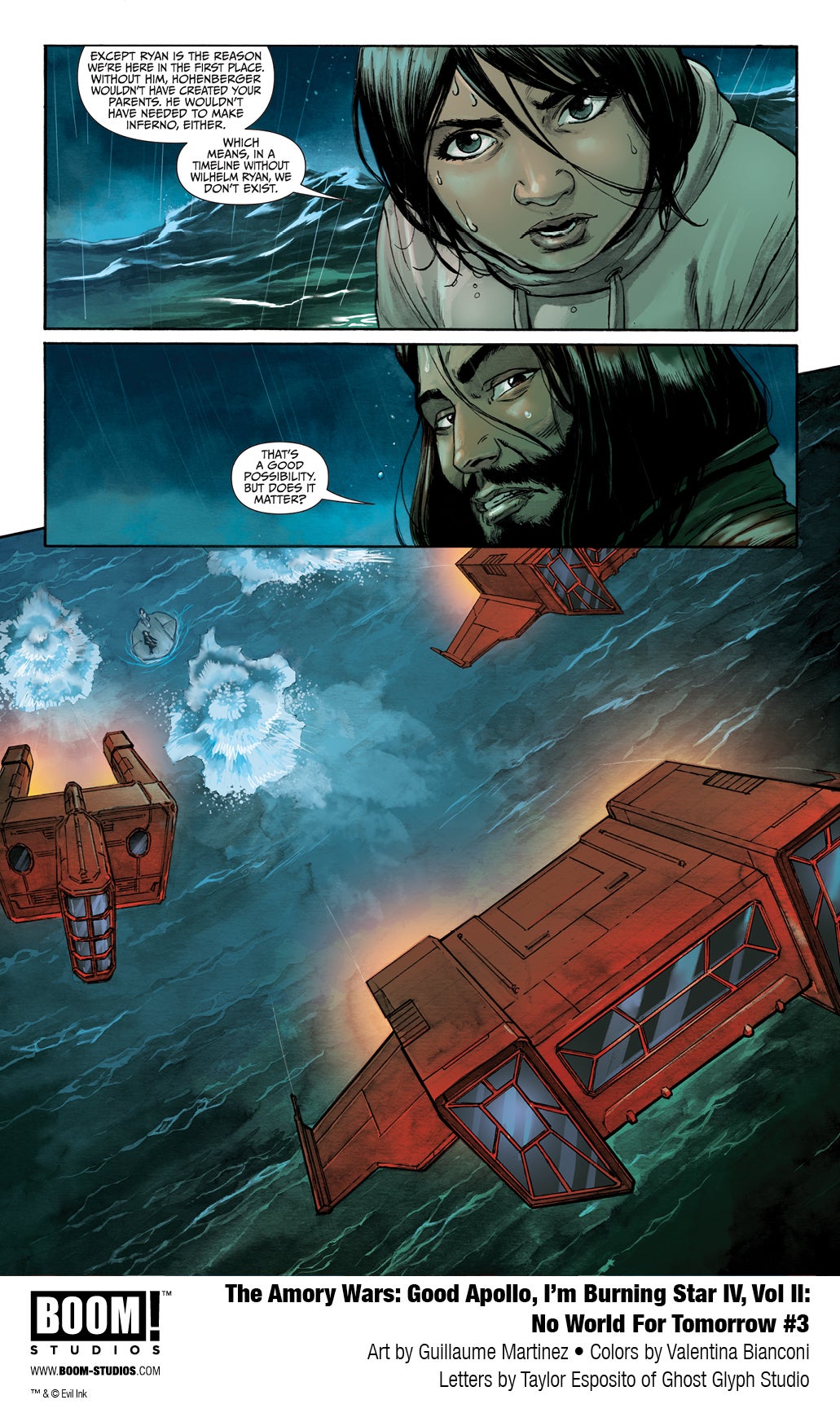 AMORY WARS: NO WORLD FOR TOMORROW #3 First Look - BOOM! Studios