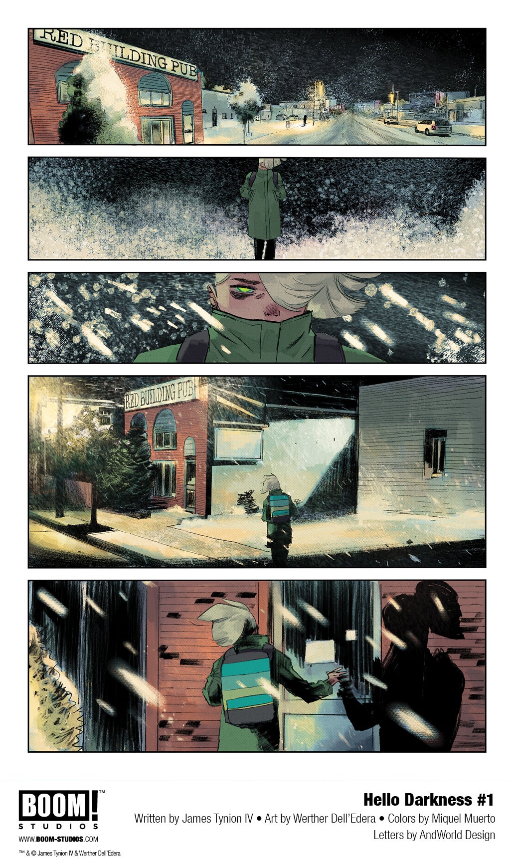 HELLO DARKNESS #1 First Look - BOOM! Studios