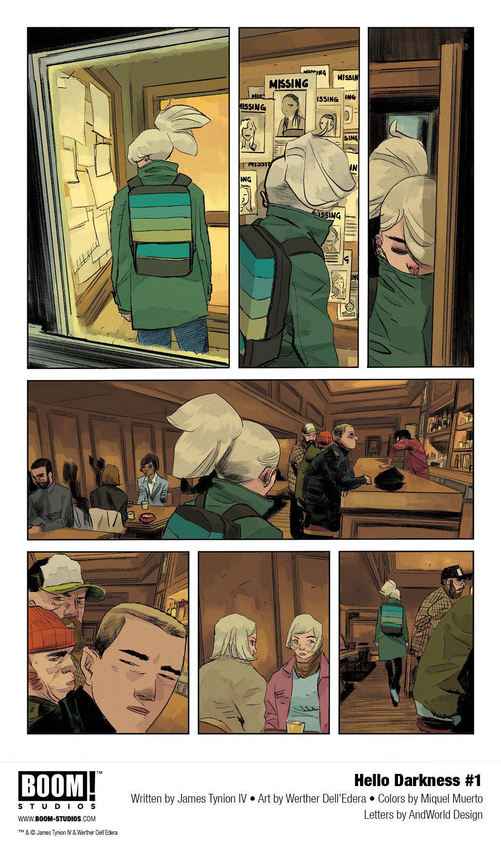 HELLO DARKNESS #1 First Look - BOOM! Studios