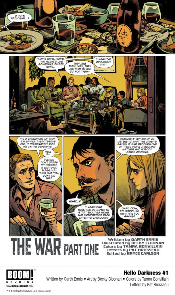 HELLO DARKNESS #1 First Look - BOOM! Studios